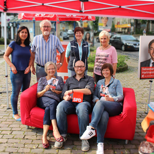 Die rote Couch am Markt – SPD Eitorf